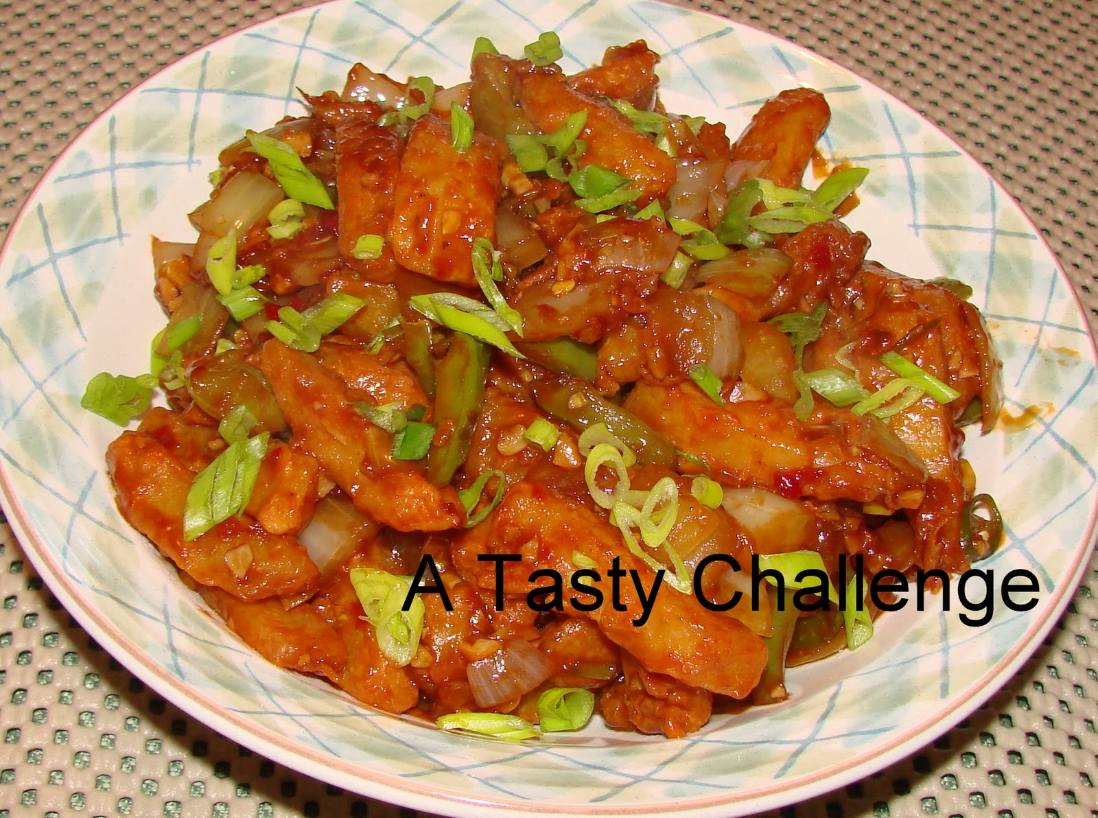 A Tasty Challenge.....: Chilly Potato
