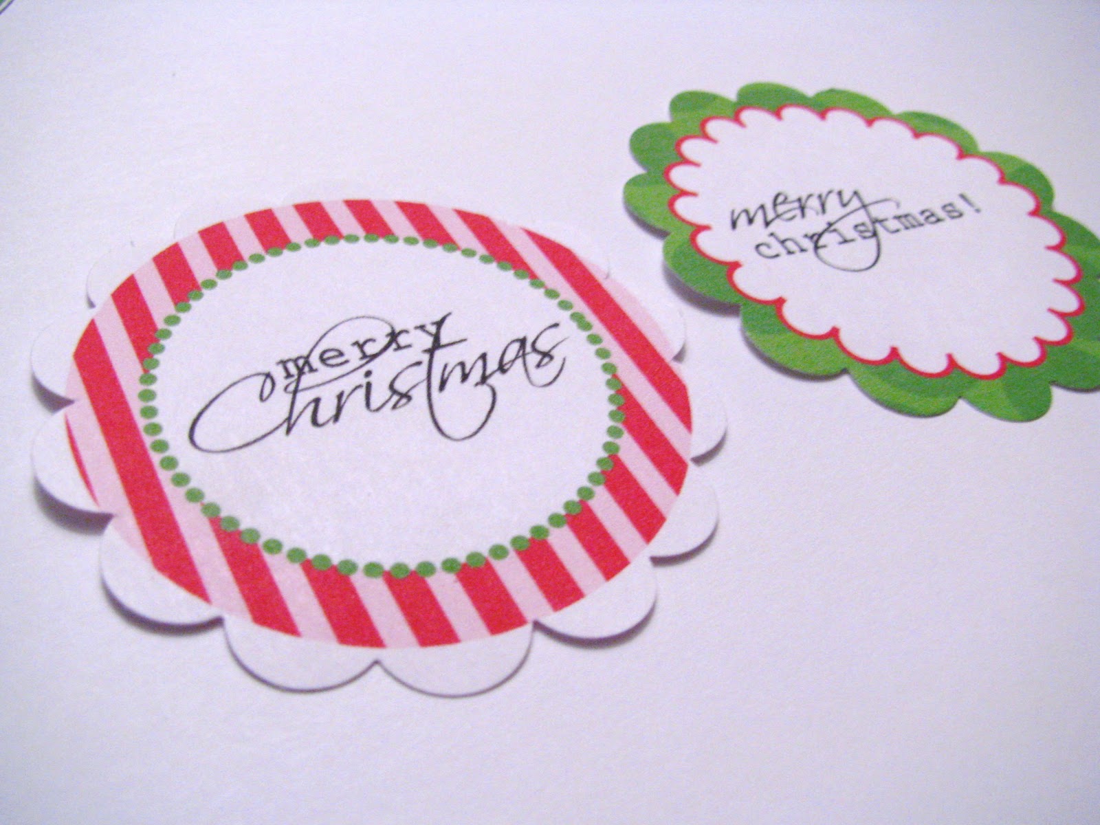 Yellow Mums: Freebie Friday: Christmas Tags