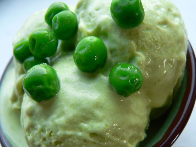 Green Pea Ice Cream | The Frozen Fix: Ice cream, sorbet, and frozen ...