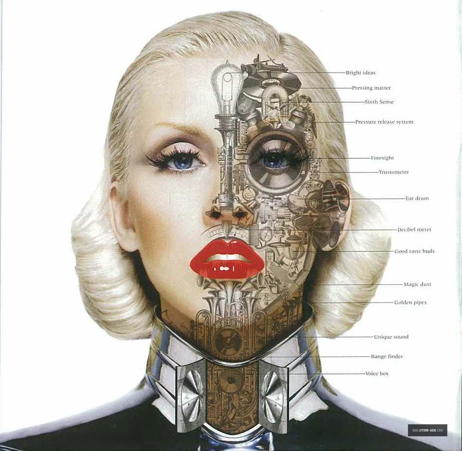 POPDEMIA: Capa completa do CD "BIONIC" da Xtina
