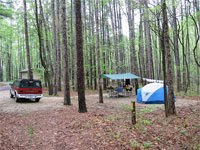 Camping Spots: Hardin Ridge Recreation Area