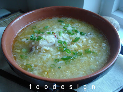 foodesign: pospas (chicken & rice soup)