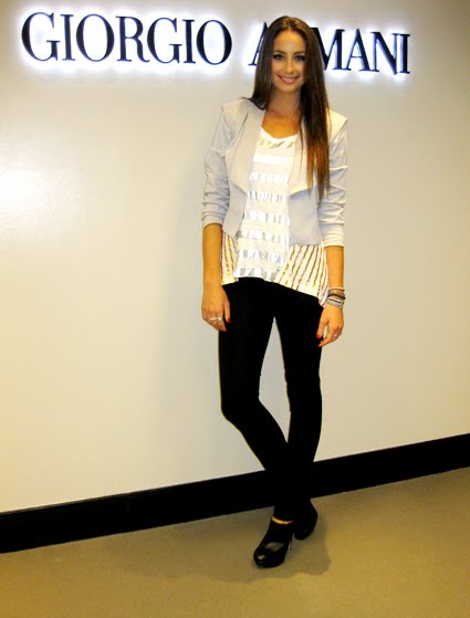 Bree Robertson: Giorgio Armani for Vogue FNO