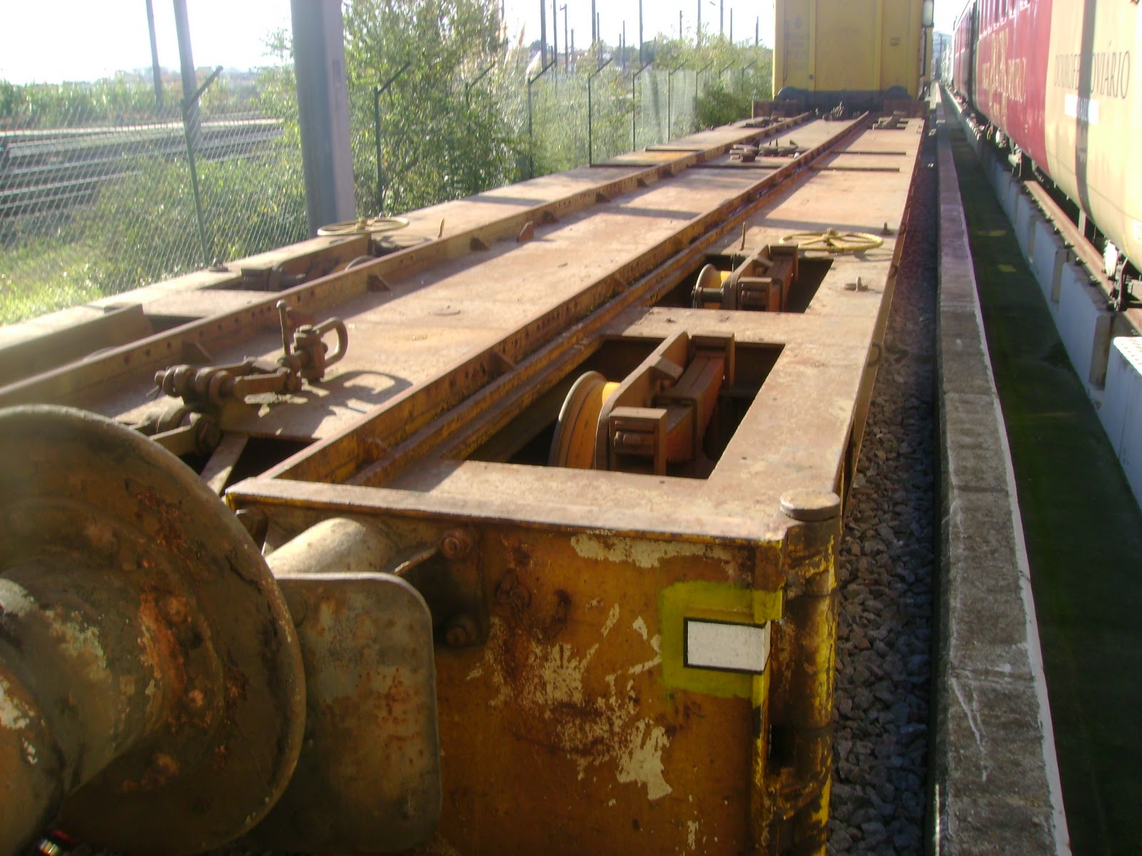 Texas Selvagem: Comboios e material ferroviário