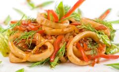 Recettes de Cuisine: Supions à la plancha