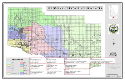 City of Jerome, ID: 2010 Precincts and Polling Places for Jerome County