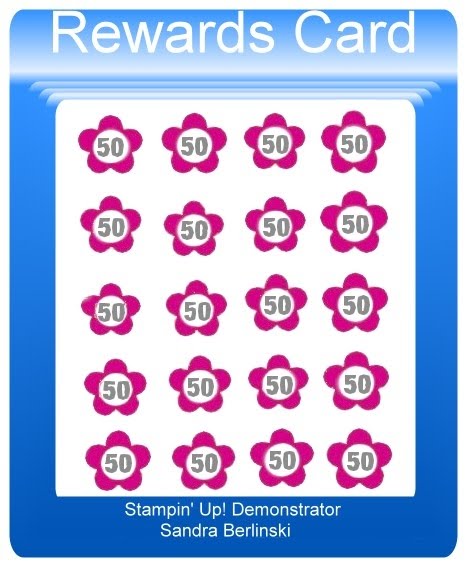 Sandra's Handmade Craft's: Rewards Card