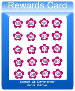Sandra's Handmade Craft's: Rewards Card