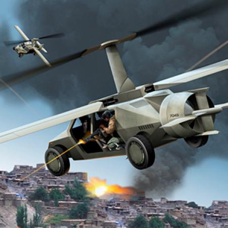 Black Horizon: DARPA - dreams of flying Humvees!