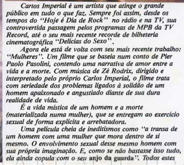 La Dolce Vita: Carlos Imperial na melhor forma