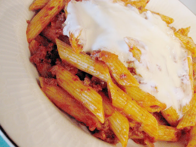 My Turkish Kitchen: KIYMALI MAKARNA