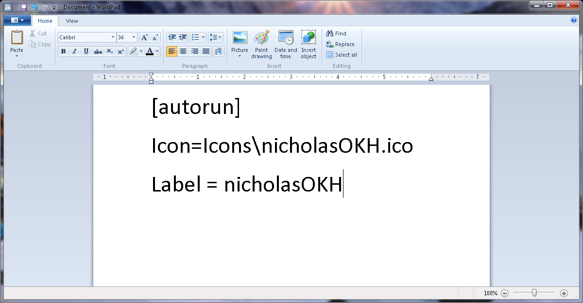 Walk In To My IT Life: Make autorun icon by your self (Pendrive or ...