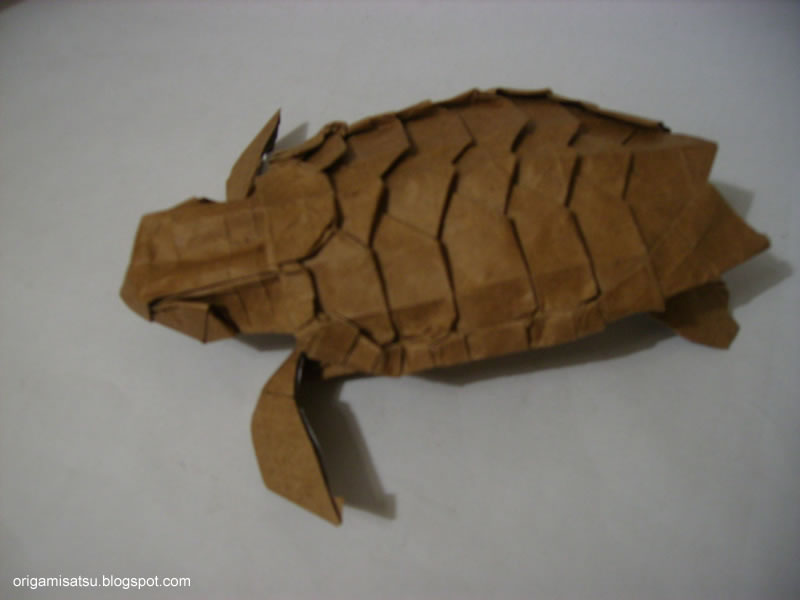 How To Make An Origami Loggerhead Sea Turtle