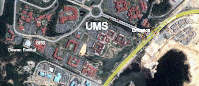 Prelude Music: Map of the Dewan Resital, UMS