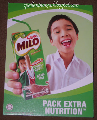 ...dah masuk kotak: Milo Meletup...