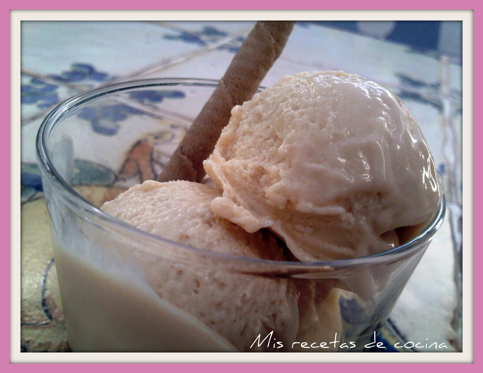 Helado de coco - Mis recetas de cocina