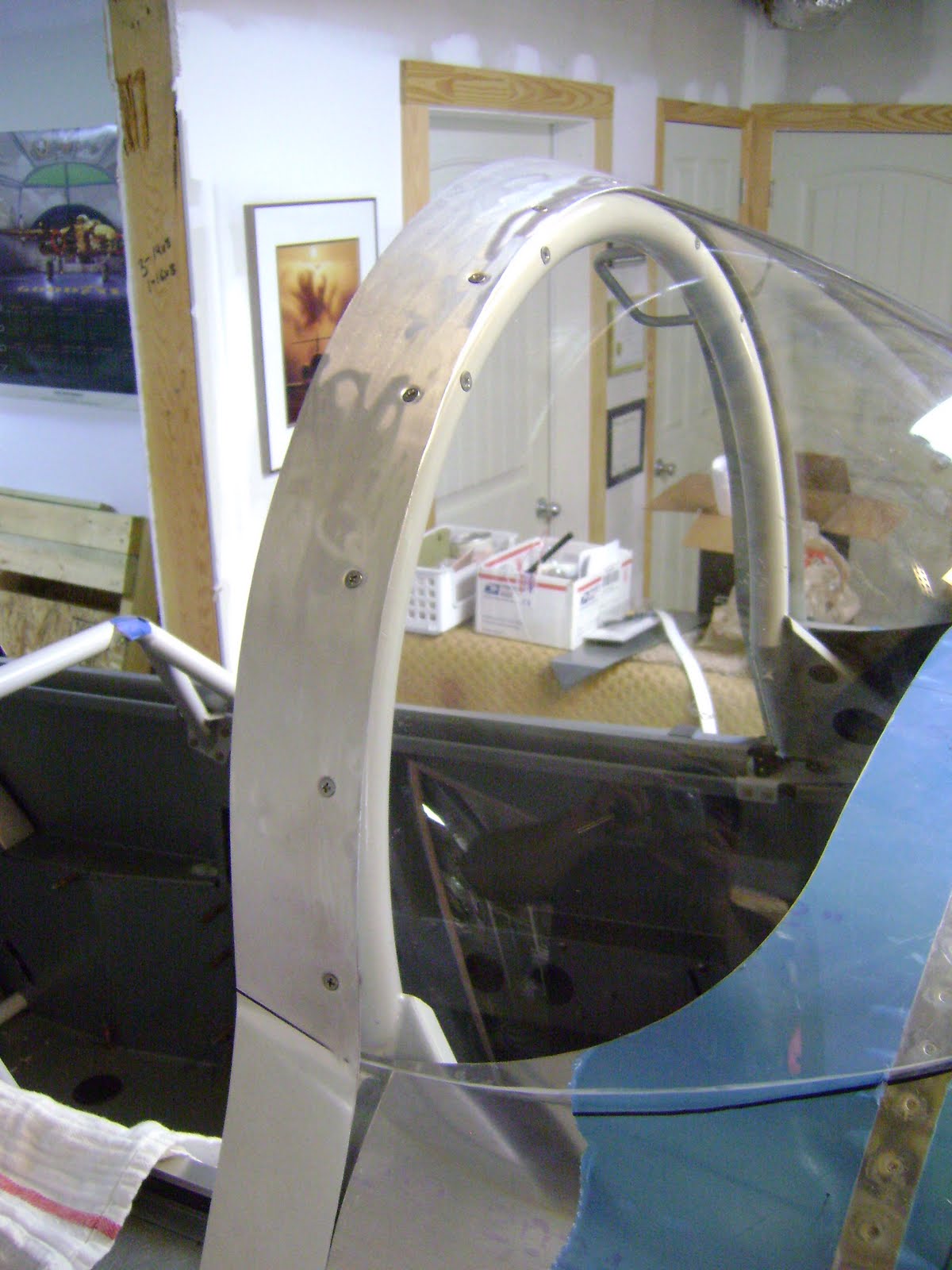 Welcome to JT's RV8 Aircraft Factory!: Metal Windscreen Fairing