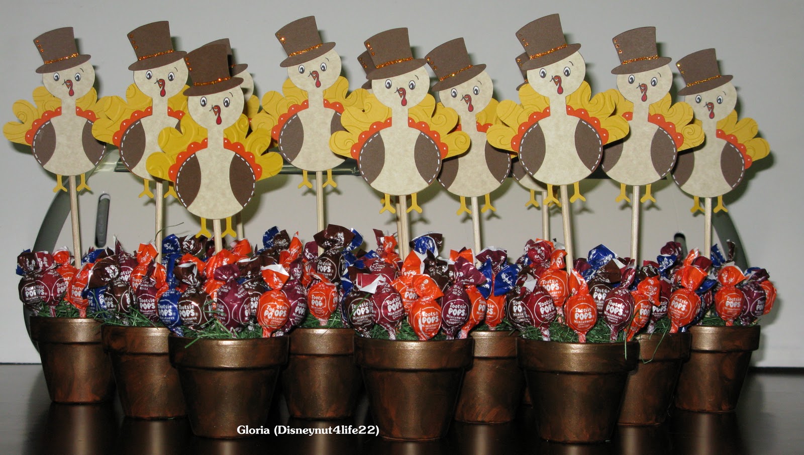 Gloria's Goofy Craft Spot: Turkey Flower Pot