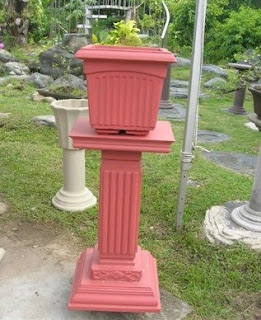 syahvilla: Pelbagai jenis pasu bonsai dan tiang pasu (bonsai stand)