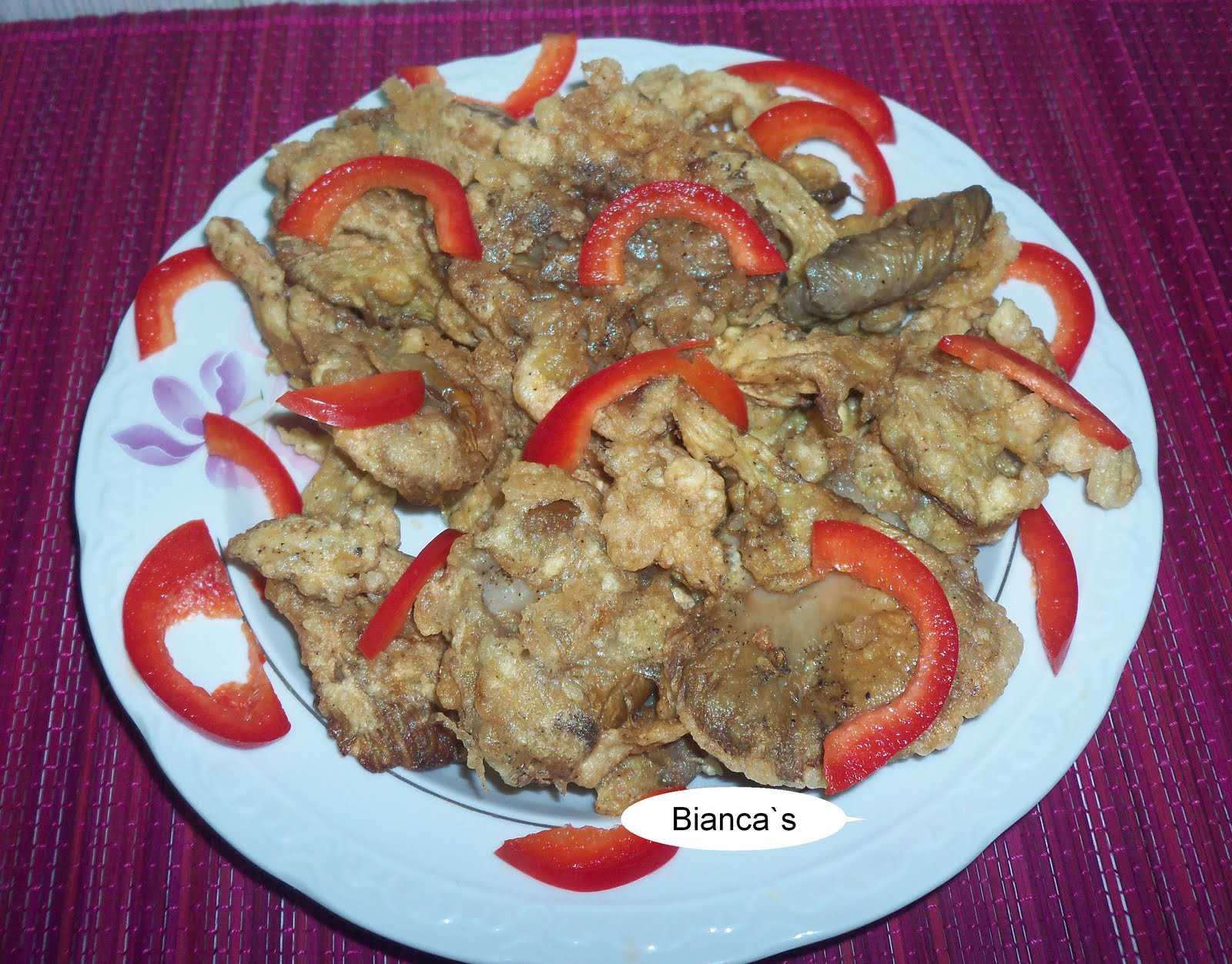 Ciuperci pleurotus pane ~ Bucataria din casa mea.