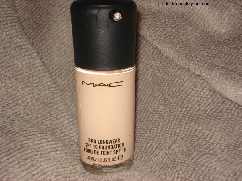 Productrater!: Review: MAC Pro Longwear Foundation and Concealer