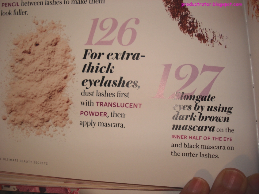 Productrater!: Review: InStyle Ultimate Beauty Secrets Book