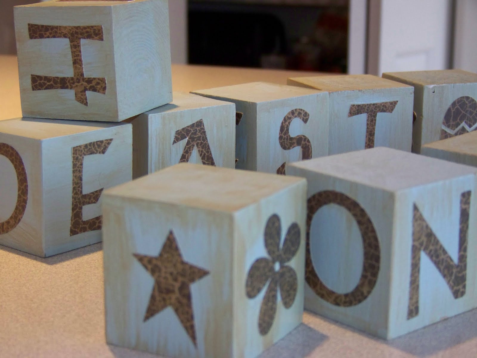 Erin's Inspirations: Seasonal Decor Blocks