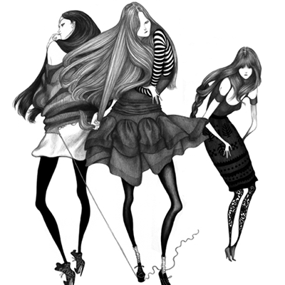 Fashion illustrations by Laura Laine ♥ Модни илюстрации от Лаура Лейн ...
