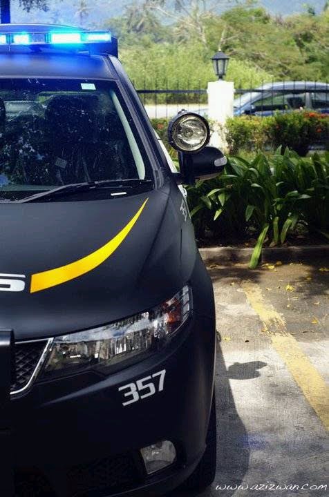 PDRM New Police Car Naza Kia Forte