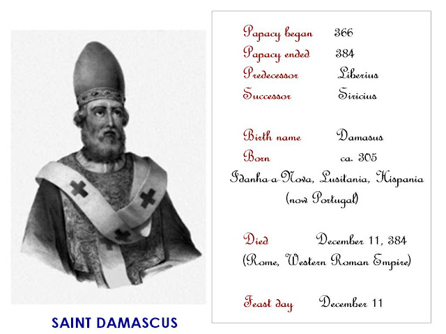 ALL SAINTS: St. Damasus I