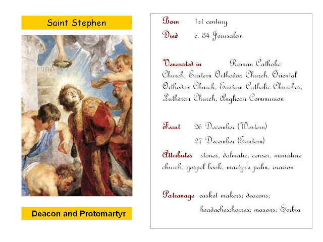 ALL SAINTS: Saint Stephen