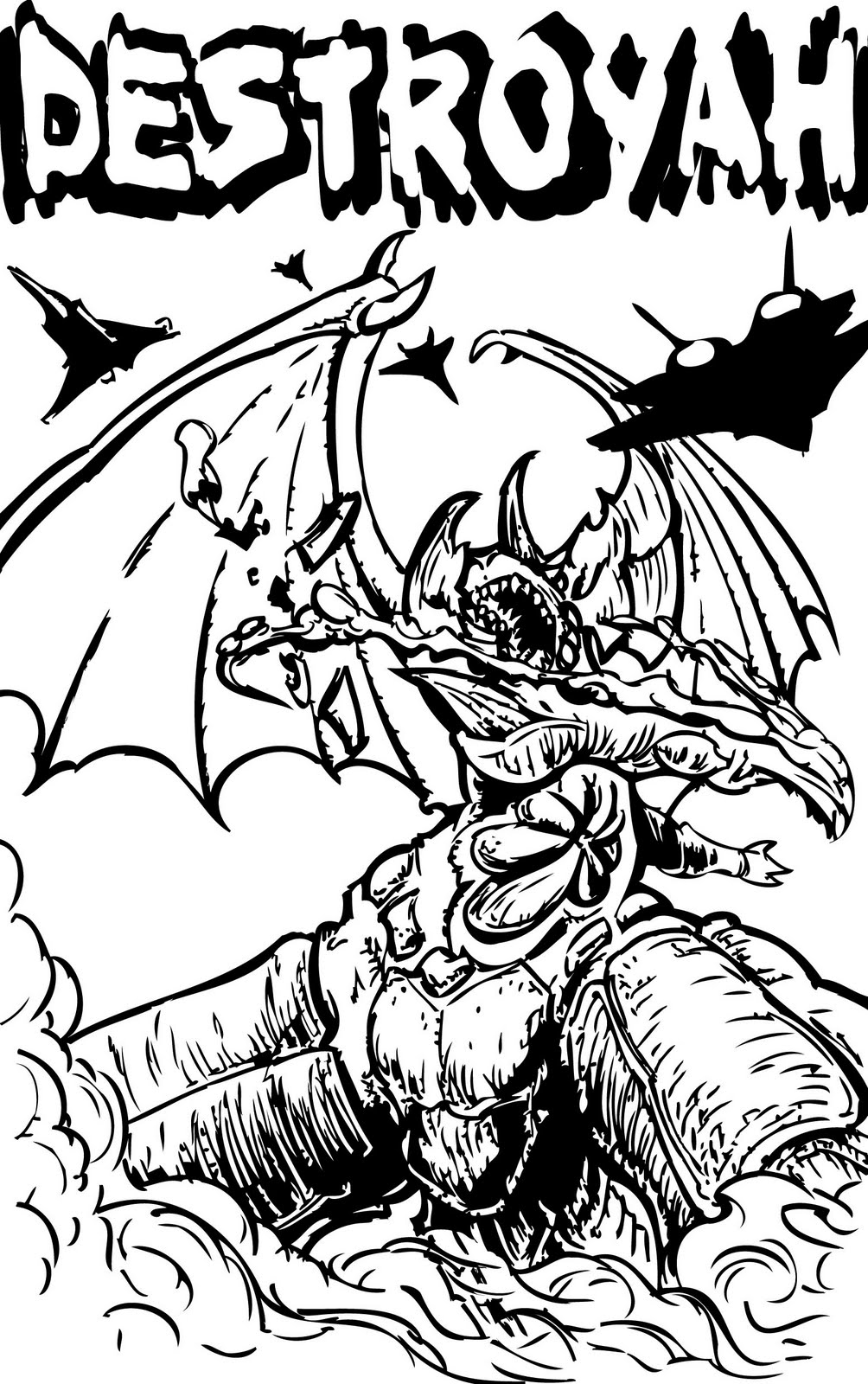 pixeldog lives on: D for Destroyah