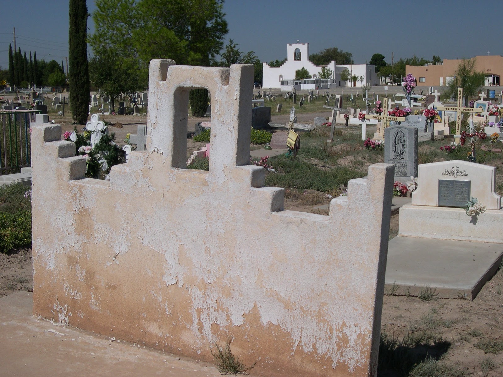 Texas Mountain Trail Daily Photo: Socorro Mission on our Mission Trail