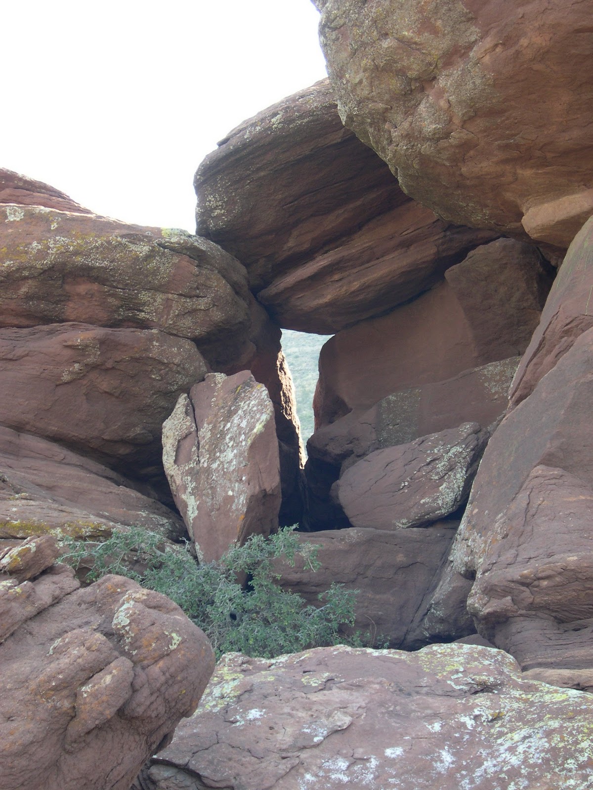 Texas Mountain Trail Daily Photo: Views of Red Rock Ranch