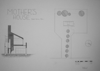 - SHARON LO -: Venturi Mother's House - Parti & Poche drawings