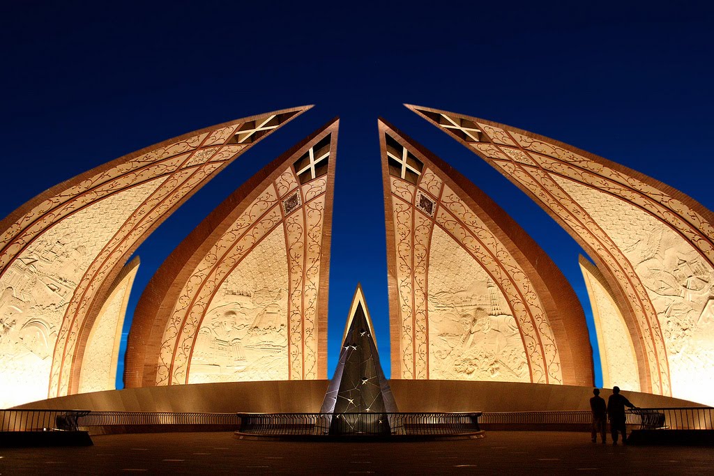 KUALA SKYLAB: PAKISTAN PHOTO. ISLAMABAD. NATIONAL MONUMENT.