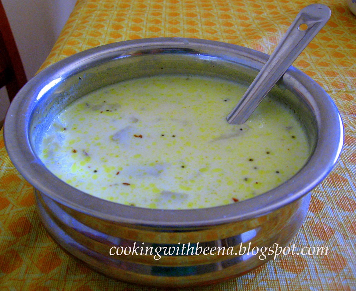 Cooking with Beena: Pulissery