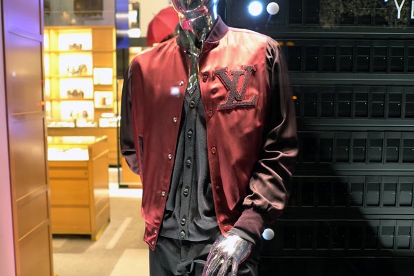 Louis Vuitton Satin Varsity Jacket - Fashionably Fly
