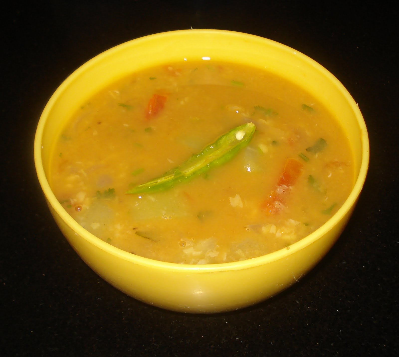 Recipe Collection: Paasi Paruppu Sambar