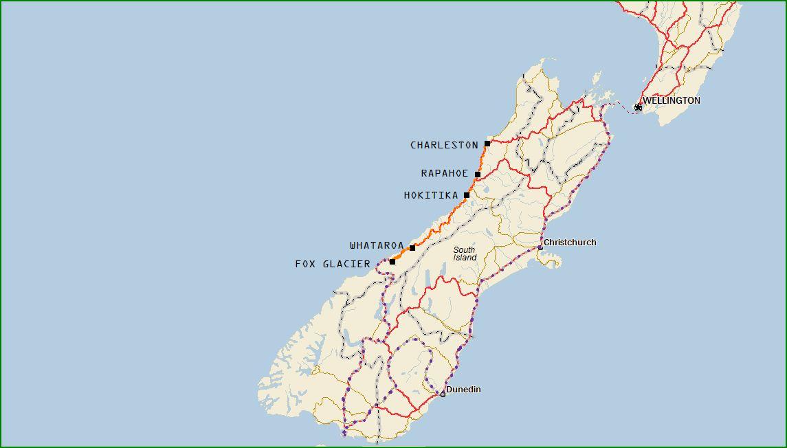 roadtrip chris arbon: Charleston, Westland, NZ.