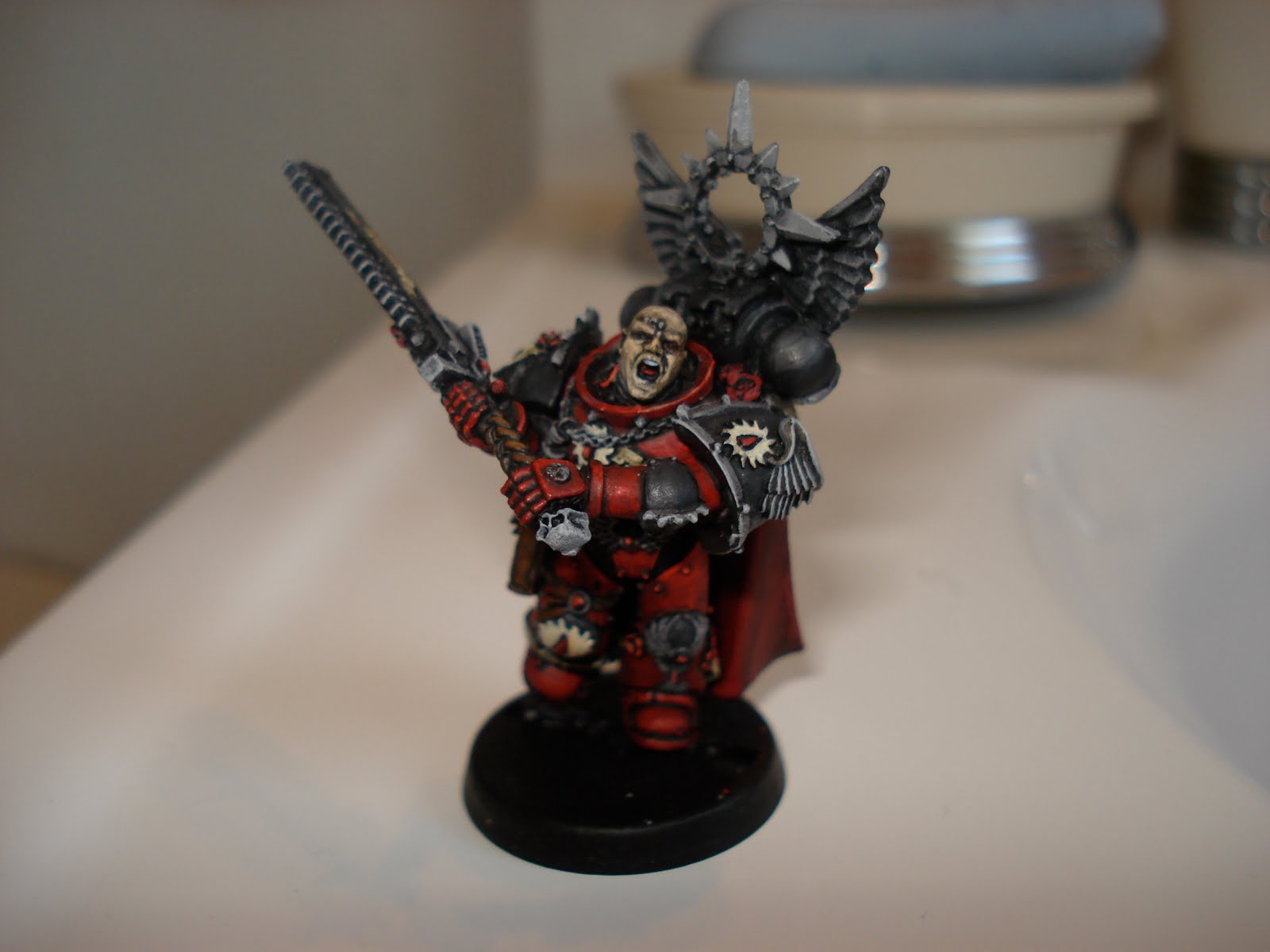 Just Another 40k Blog: Chapter Master Gabriel Seth W.I.P