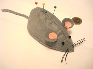 Mis Ositos ADA: ALFILETERO RATON