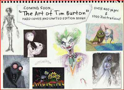 INSIDE THE ROCK POSTER FRAME BLOG: The Art of Tim Burton Book