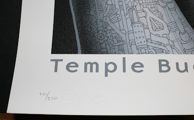 INSIDE THE ROCK POSTER FRAME STORE: EMEK TOOL DENVER CONCERT POSTER ...