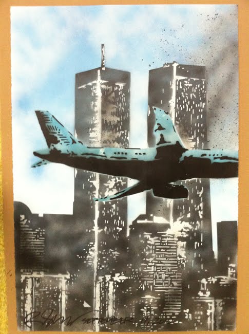 INSIDE THE ROCK POSTER FRAME BLOG: Rene Gagnon 911 Art Print on sale now