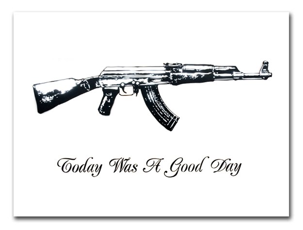 INSIDE THE ROCK POSTER FRAME BLOG: Today Was A Good Day Art Print by ...