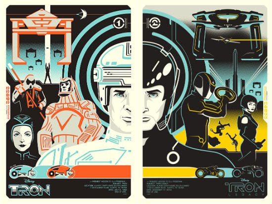 INSIDE THE ROCK POSTER FRAME BLOG: Eric Tan Tron posters on sale today