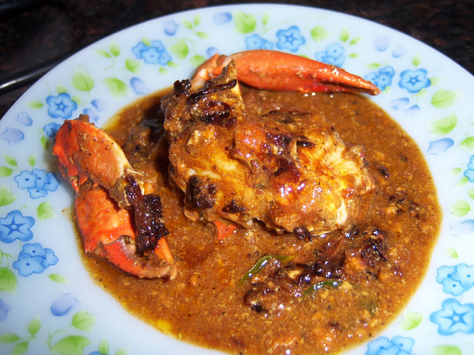 Mom's Cooking: Crab Curry