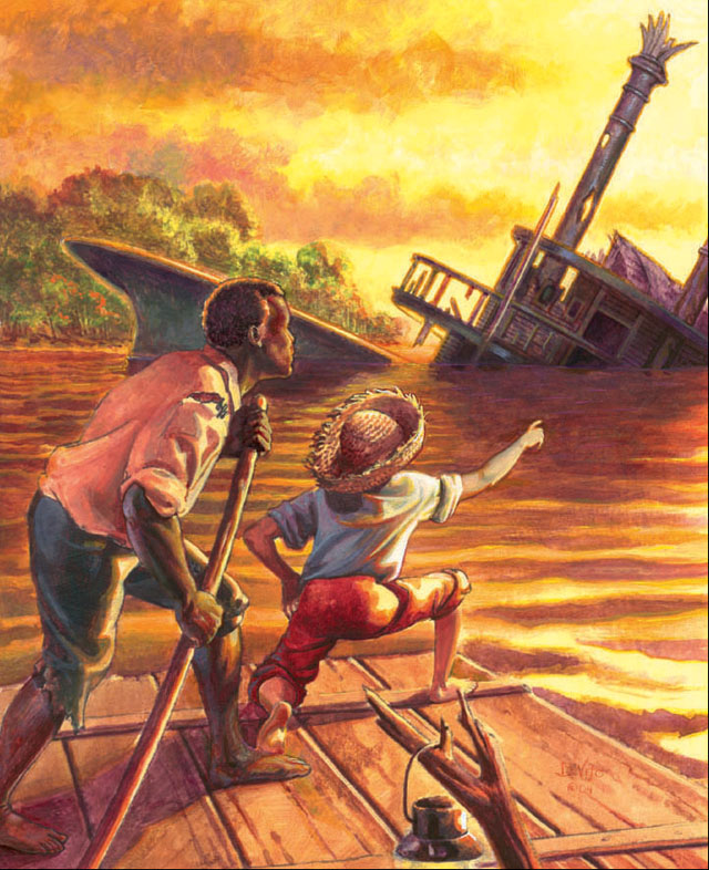Literate Journey: Huck Finn - "New Huckleberry Finn edition censors 'n ...