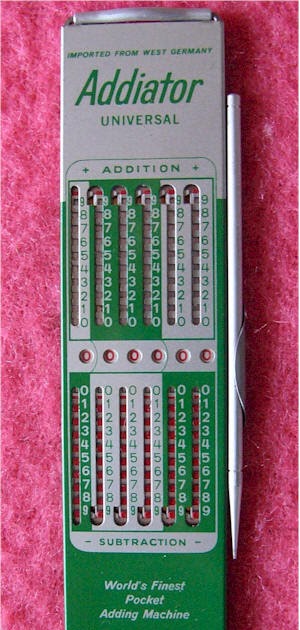 Eclectica: The Addiator